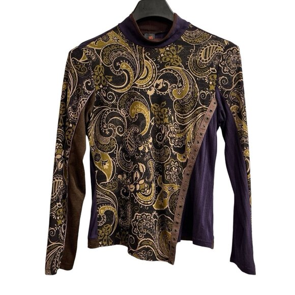 Anac | Tops | Vintage Anac Designed By Kimi Tunic Womens L Mixed Media ...